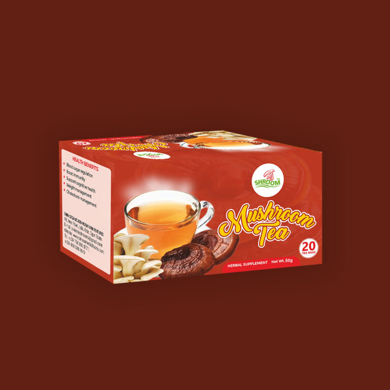 Mushroom Tea in tea bags - Shroom Herbal Foods